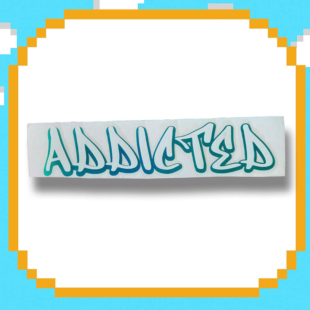 Addicted Decal – Nerdy Bit
